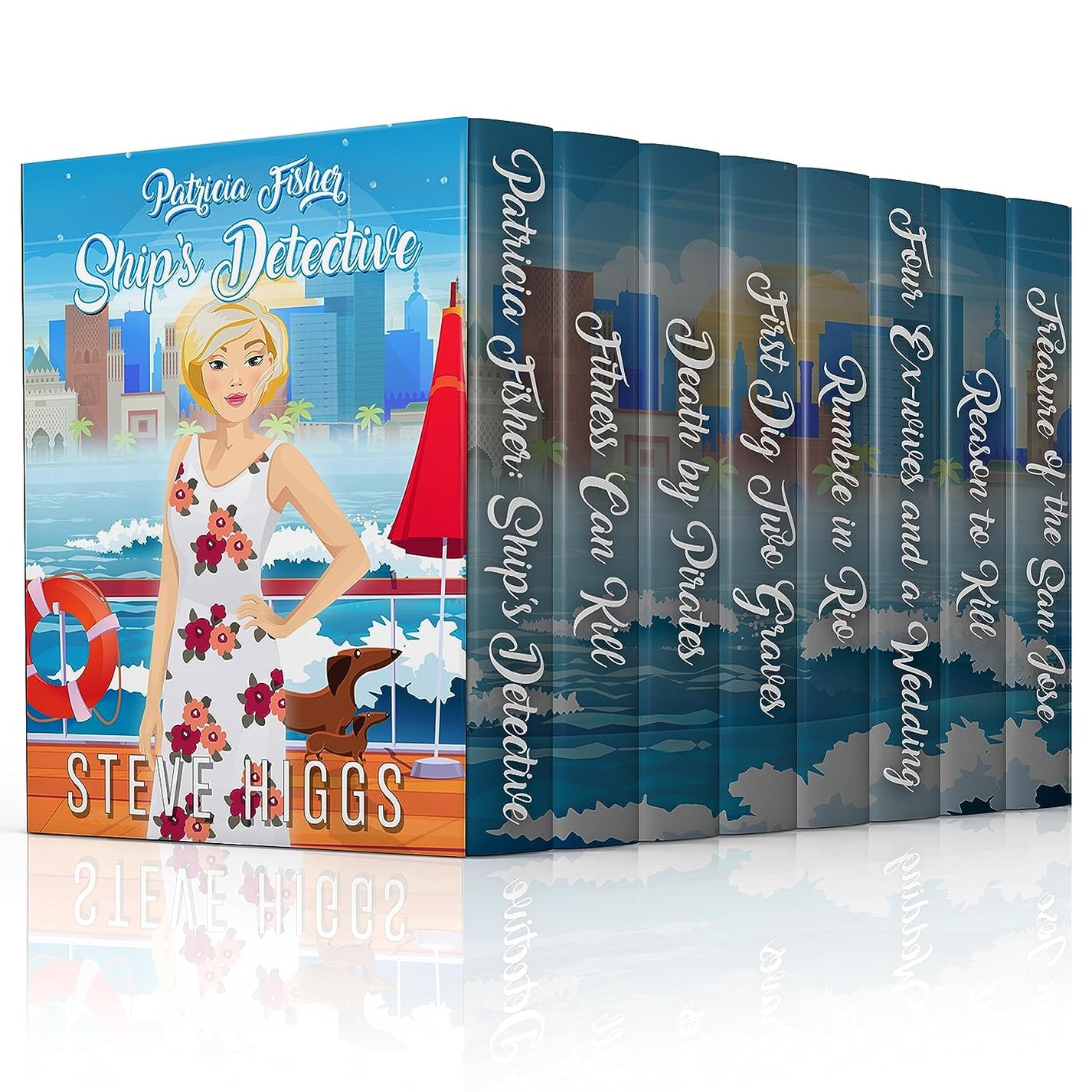 Patricia Fisher Ship's Detective; Series 3; Books 1-8 – Steve Higgs Books